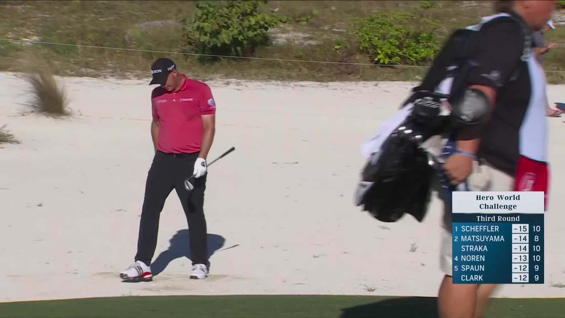 Sepp Straka | Round 3 | 11th hole | Shot 3 | 2025 Hero World Challenge