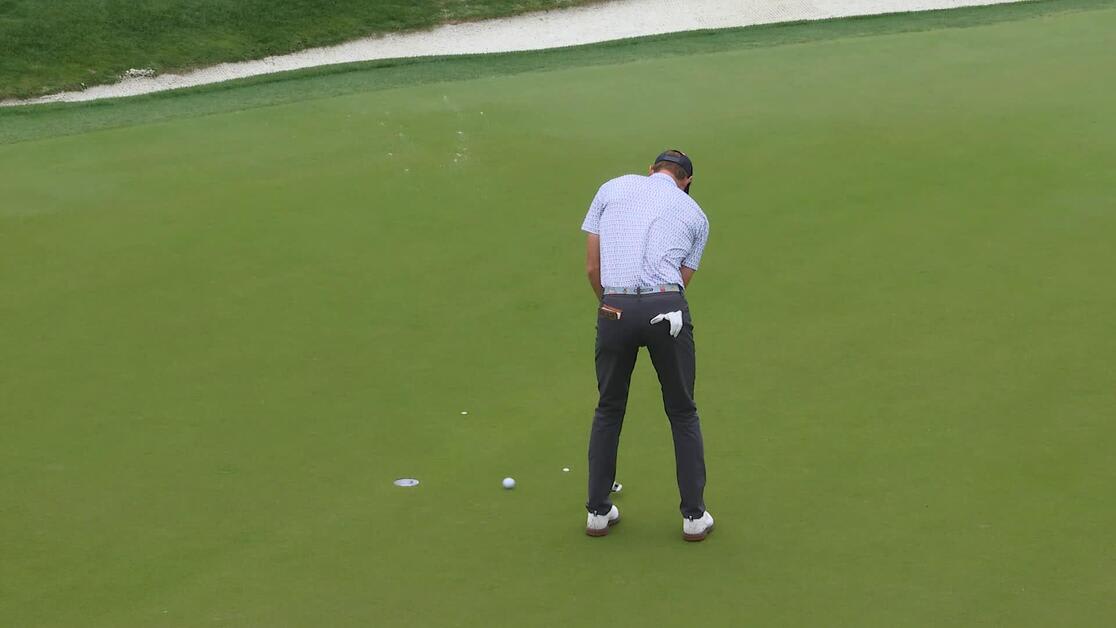 Matthew Riedel | Round 1 | 2nd hole | Shot 3 | 2025 Houston Open