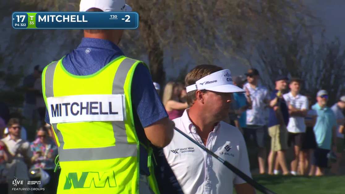 Keith Mitchell | Round 2 | 17th hole | Shot 2 | 2026 WM Phoenix Open