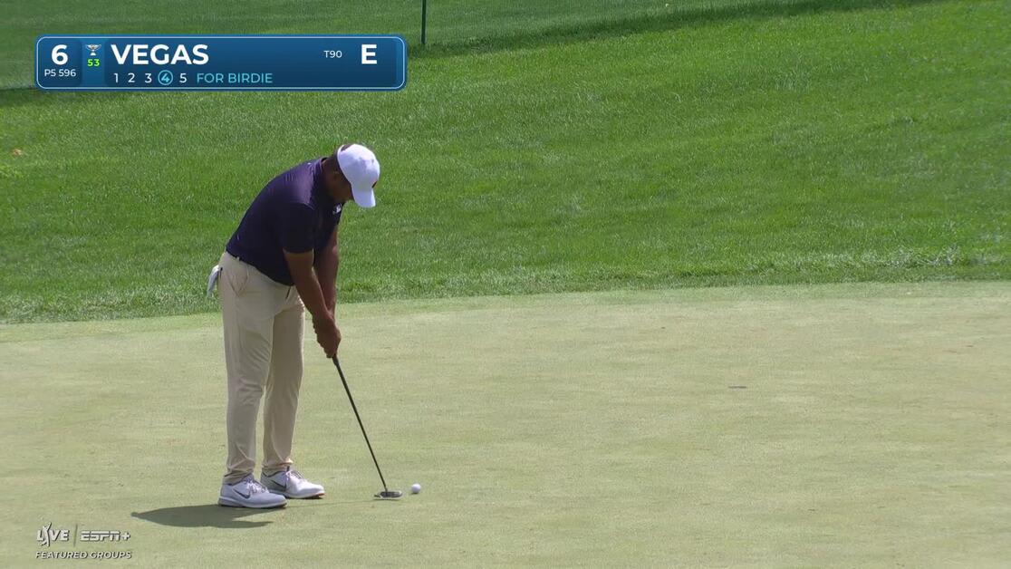 Jhonattan Vegas | Round 1 | 6th hole | Shot 5 | 2025 3M Open