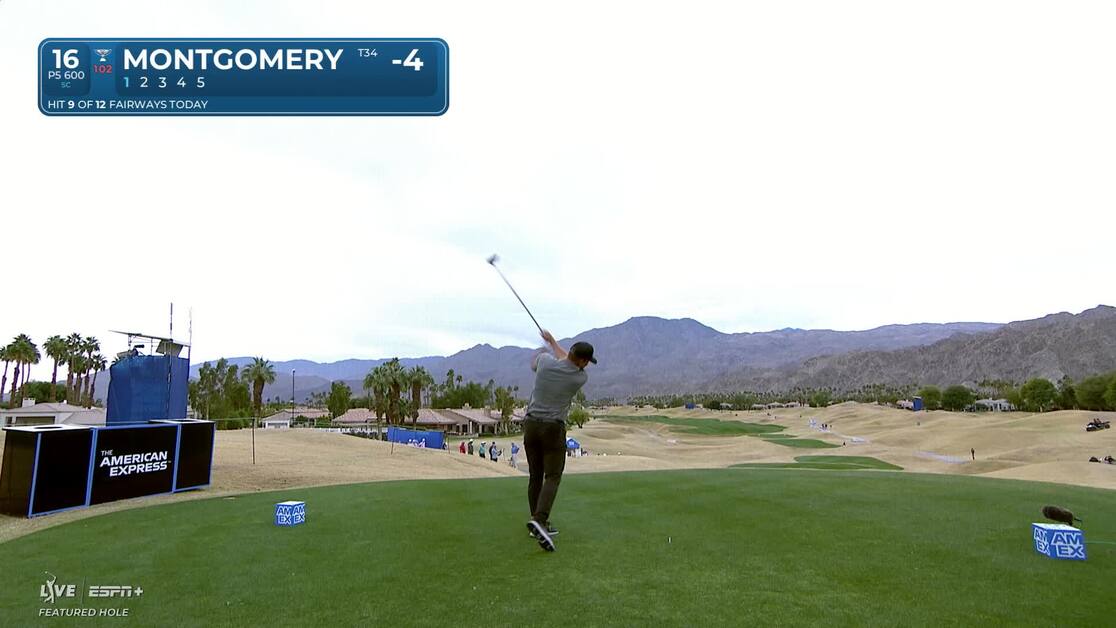Taylor Montgomery | Round 1 | 5th hole | Shot 5 | 2025 The American Express