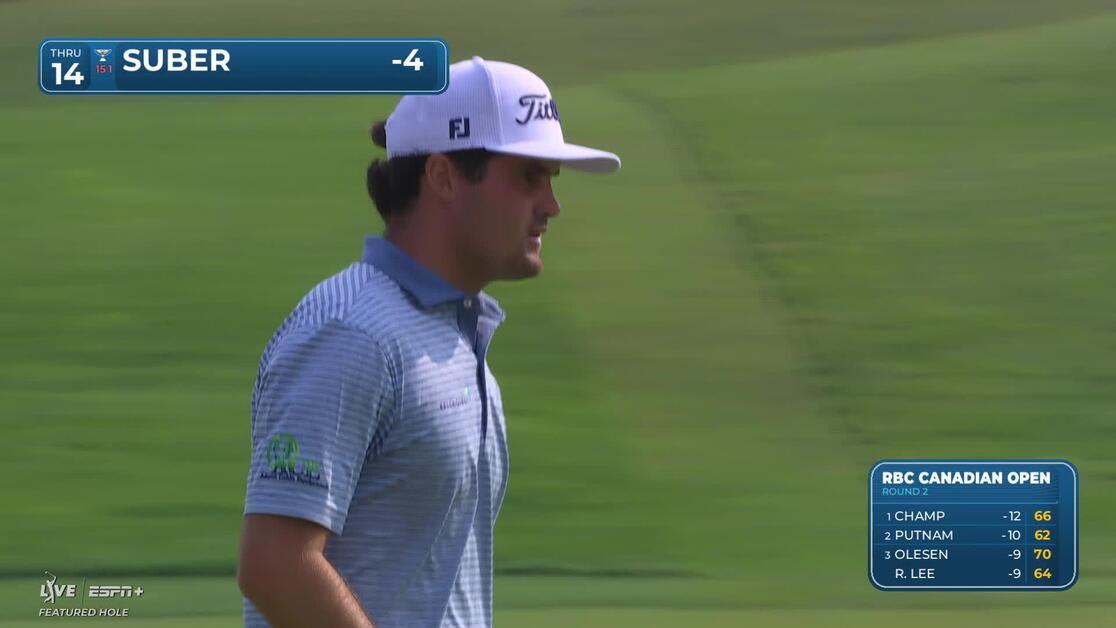Jackson Suber | Round 2 | 14th hole | Shot 3 | 2025 RBC Canadian