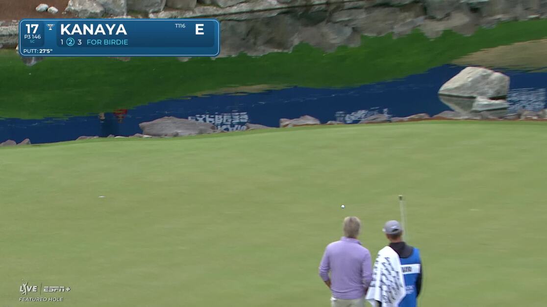 Takumi Kanaya | Round 1 | 3rd hole | Shot 2 | 2025 The American Express