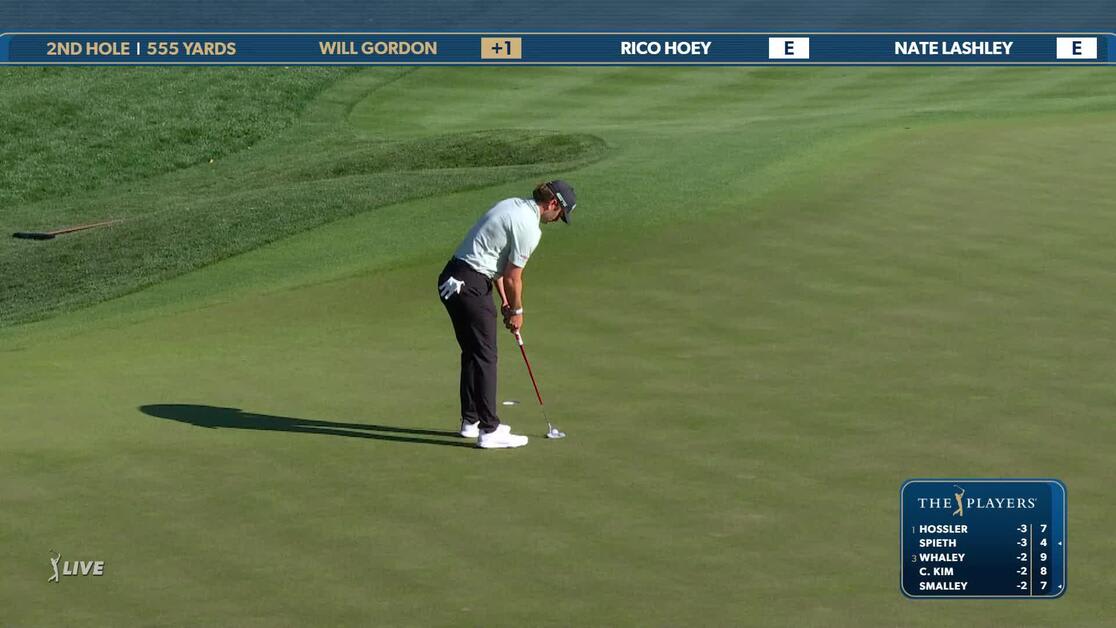 Will Gordon | Round 1 | 2nd hole | Shot 6 | 2025 THE PLAYERS