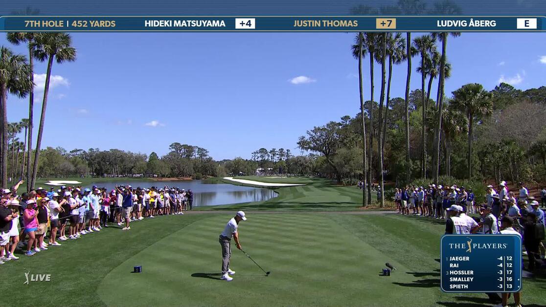 Justin Thomas | Round 1 | 7th hole | Shot 1 | 2025 THE PLAYERS