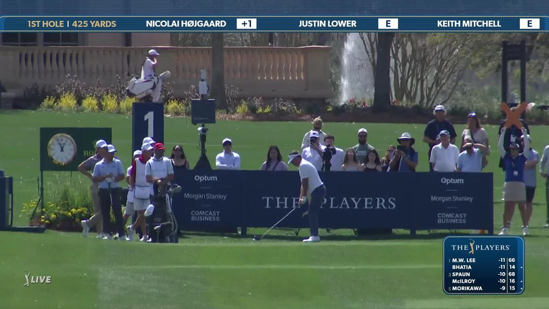Keith Mitchell | Round 2 | 1st hole | Shot 1 | 2025 THE PLAYERS