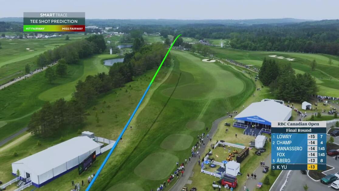 Kevin Yu | Round 4 | 1st hole | Shot 1 | 2025 RBC Canadian