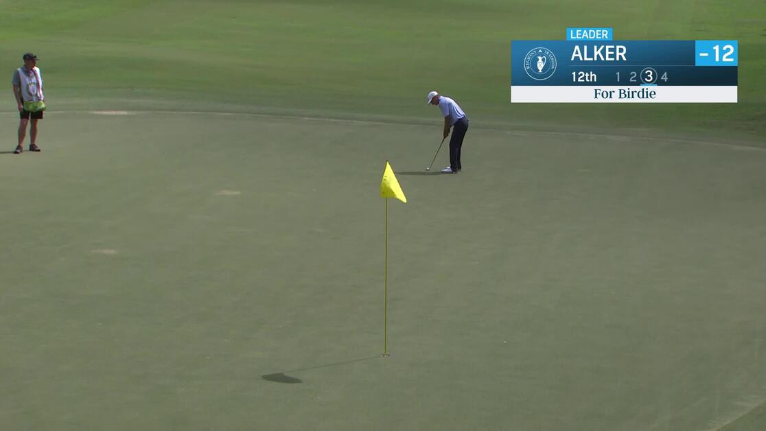 Steven Alker | Round 3 | 12th hole | Shot 3 | 2025 Tradition
