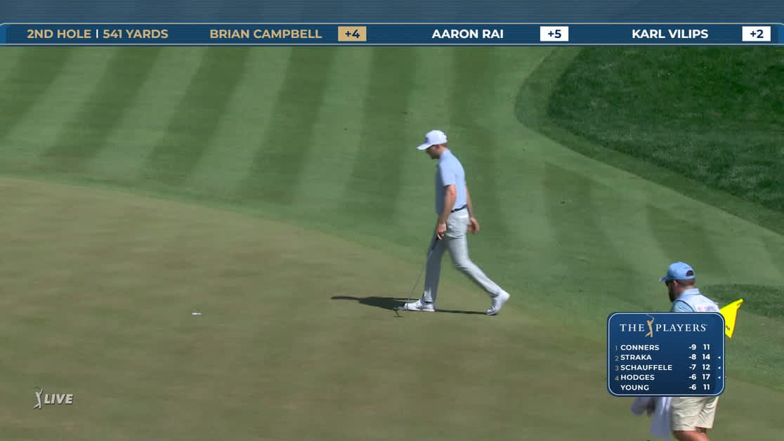 Brian Campbell | Round 2 | 2nd hole | Shot 4 | 2026 THE PLAYERS