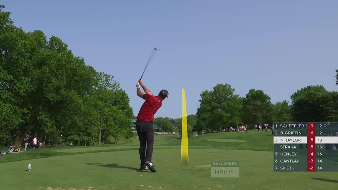 Nick Taylor | Round 4 | 14th hole | Shot 1 | 2025 the Memorial
