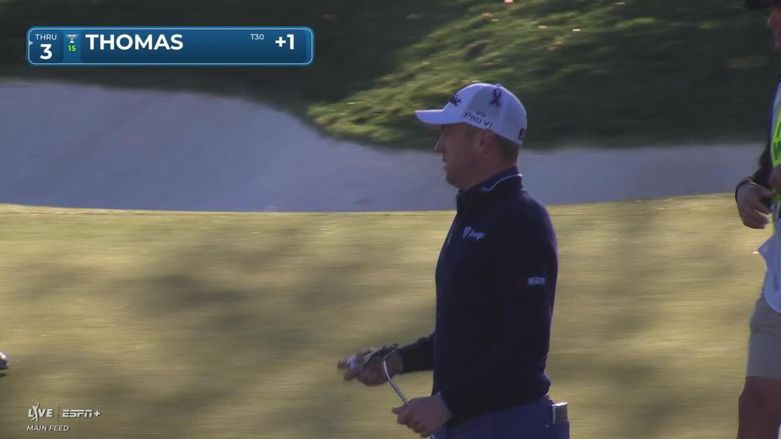 Justin Thomas | Round 1 | 12th hole | Shot 4 | 2025 WM Phoenix Open