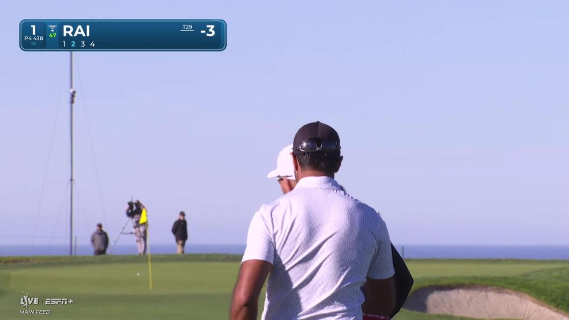 Aaron Rai | Round 2 | 1st hole | Shot 2 | 2025 Farmers