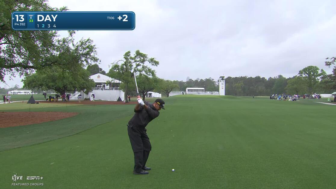 Jason Day | Round 1 | 13th hole | Shot 2 | 2025 Houston Open