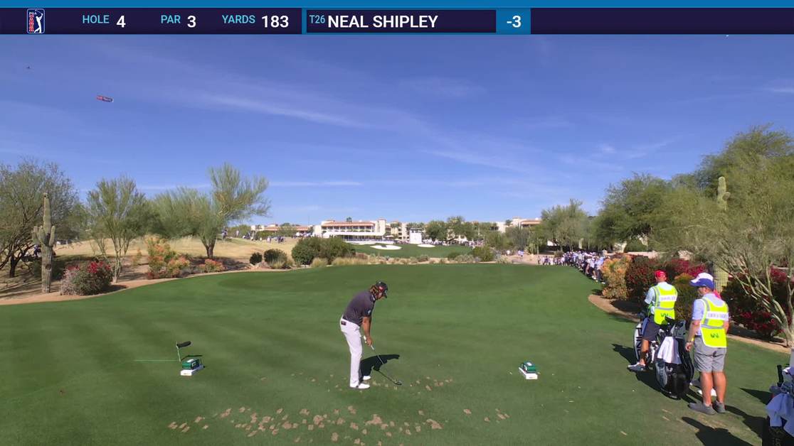 Neal Shipley | Round 2 | 4th hole | Shot 1 | 2026 WM Phoenix Open