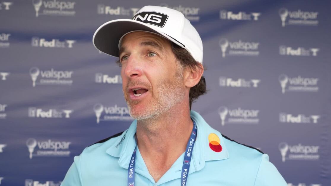 Viktor Hovland’s caddie Shay Knight interview after Round 4 at Valspar
