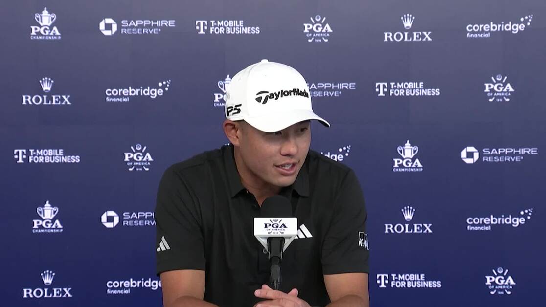 Collin Morikawa on lingering back injury heading into PGA Championship
