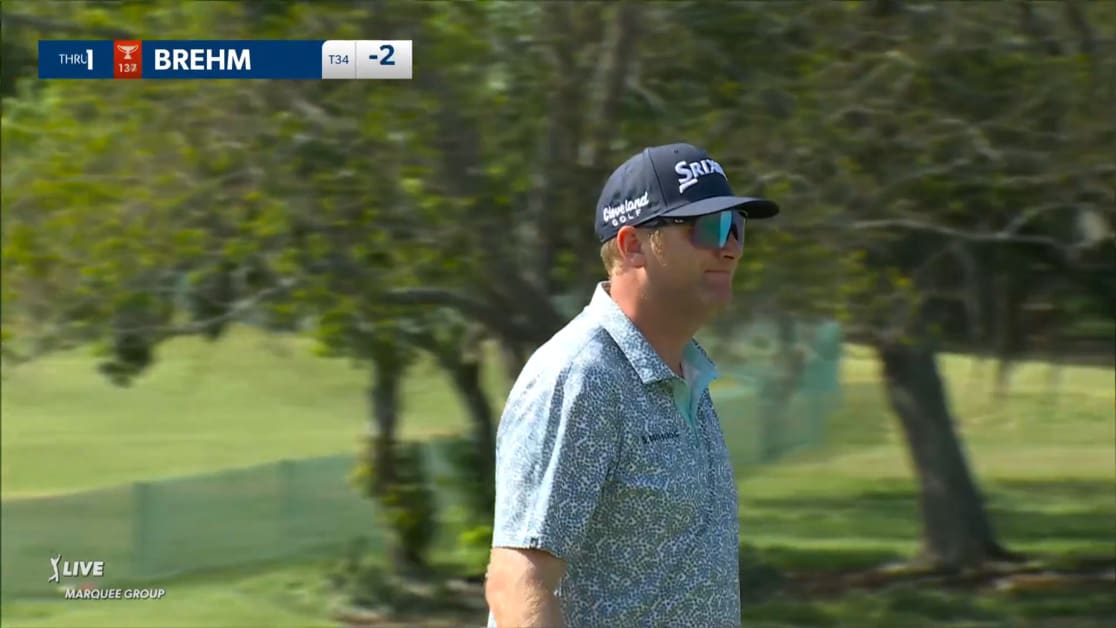 Ryan Brehm makes birdie at Valspar