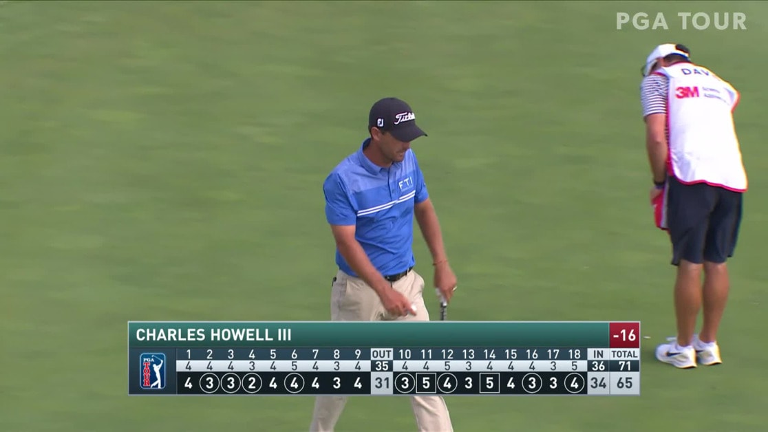 Charles Howell III makes birdie on No. 18 in Round 4 at 3M Open
