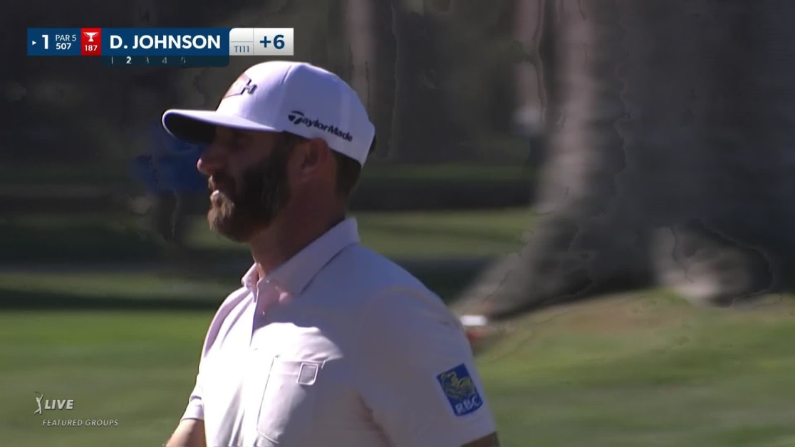 Dustin Johnson's tight chip leads to birdie at Genesis