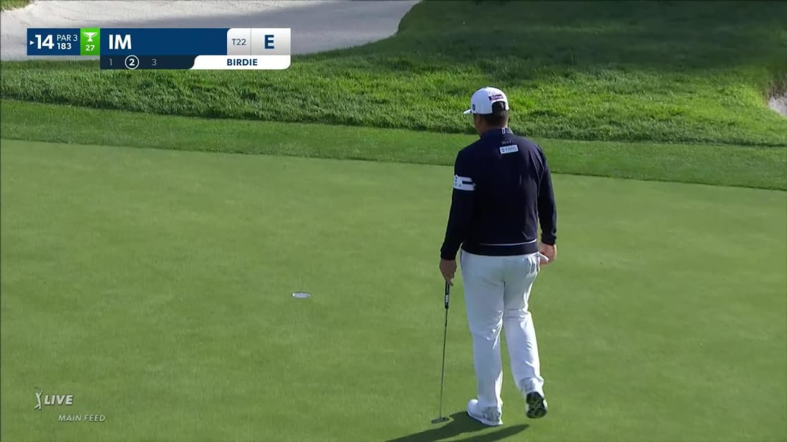 Sungjae Im's tee shot sets up birdie at Genesis