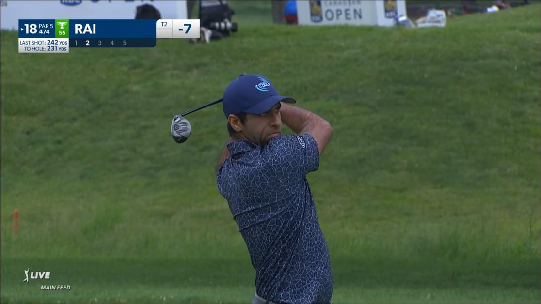 Aaron Rai reaches in two finishing day with birdie at RBC Canadian
