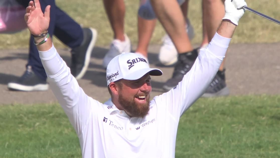 Shane Lowry's impressive fairway bunker hole-out for eagle at FedEx St ... Shane Lowry's impressive fairway bunker hole-out for eagle at FedEx St ...