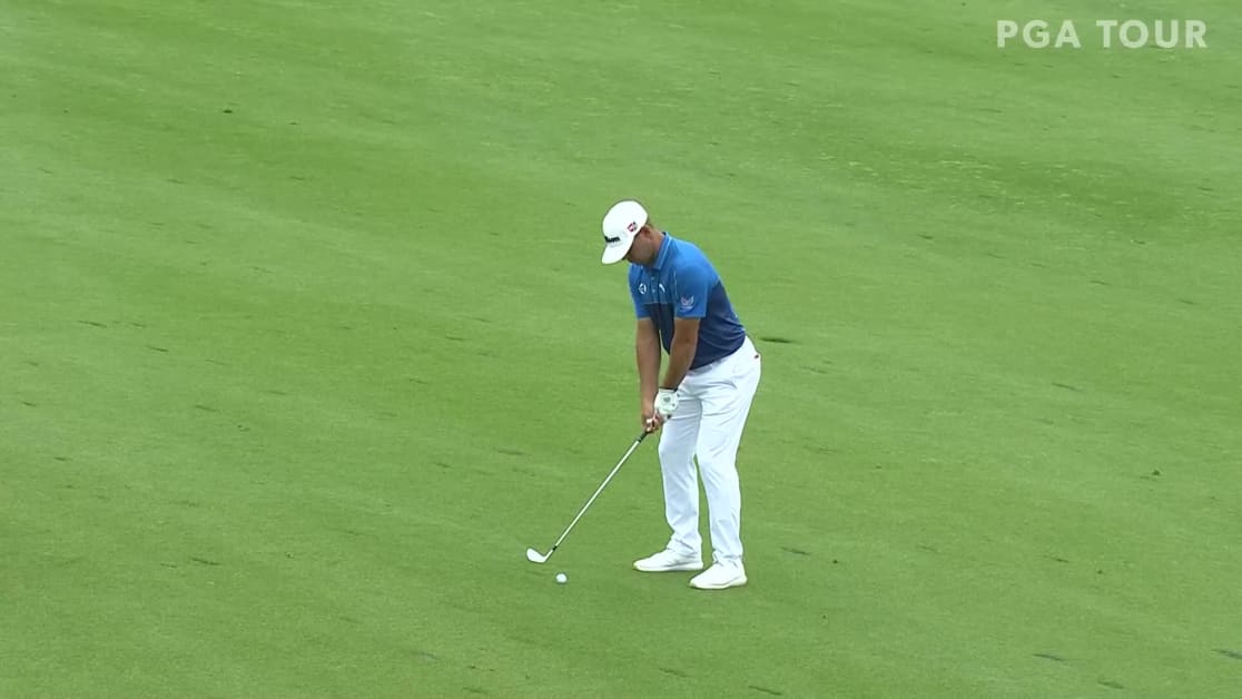 Gary Woodland makes birdie on No. 15 in Round 4 at Valero