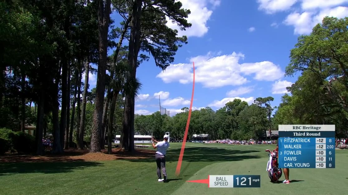 Jon Rahm nearly holes out to set up birdie at RBC Heritage