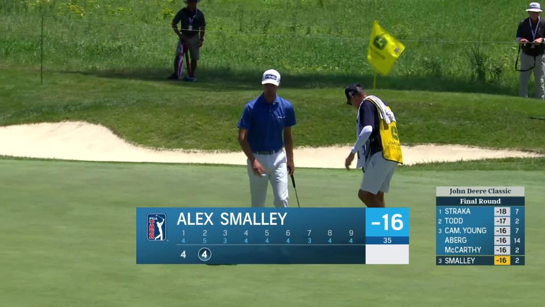 Alex Smalley spins third to yield birdie at John Deere