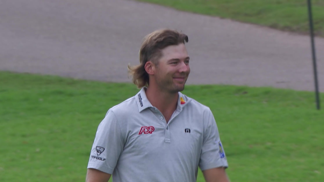 Sam Burns’ slam-dunk ace leads Shots of the Week