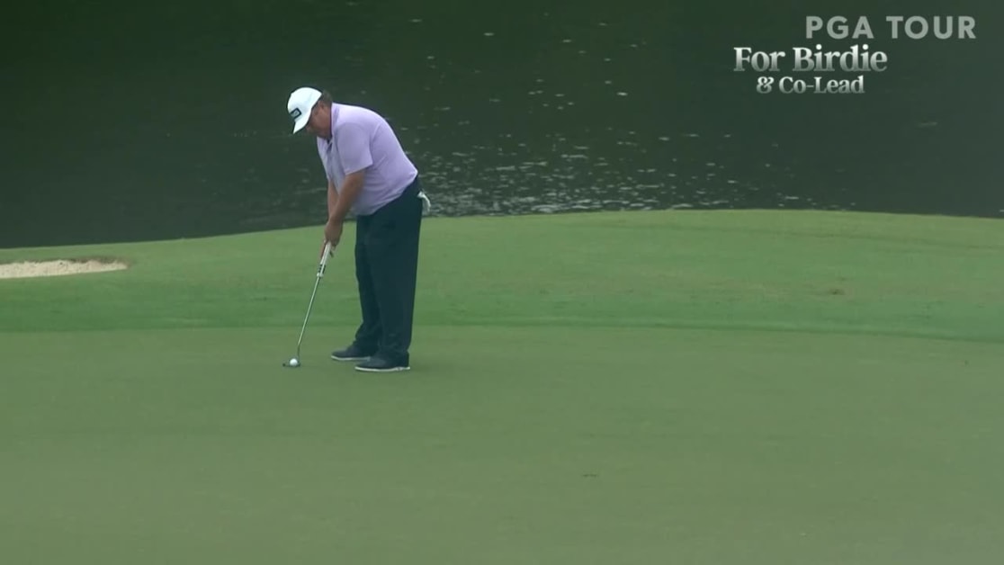 Tim Herron makes birdie on No. 8 in Round 3 at SAS Championship