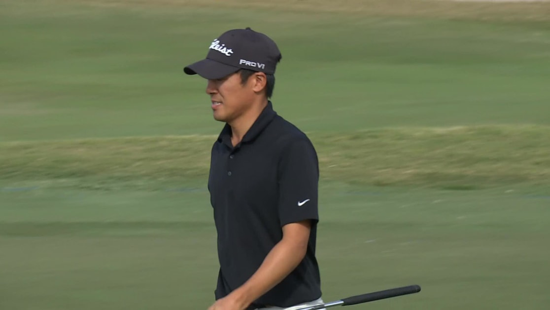 Jin Chung buries long range birdie putt at PGA TOUR Q-School