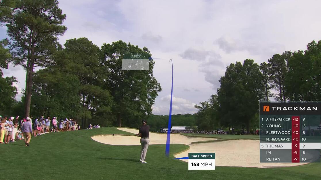 Justin Thomas reaches par-5 No. 10 in two, makes birdie at Truist ...