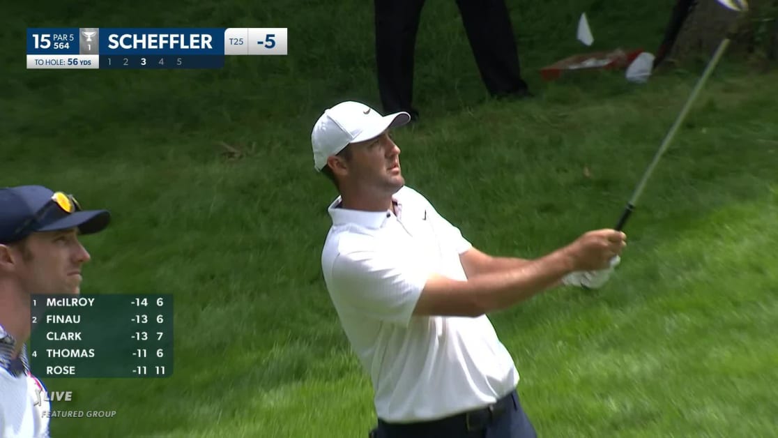 Scottie Scheffler's spinning wedge and birdie at RBC Canadian