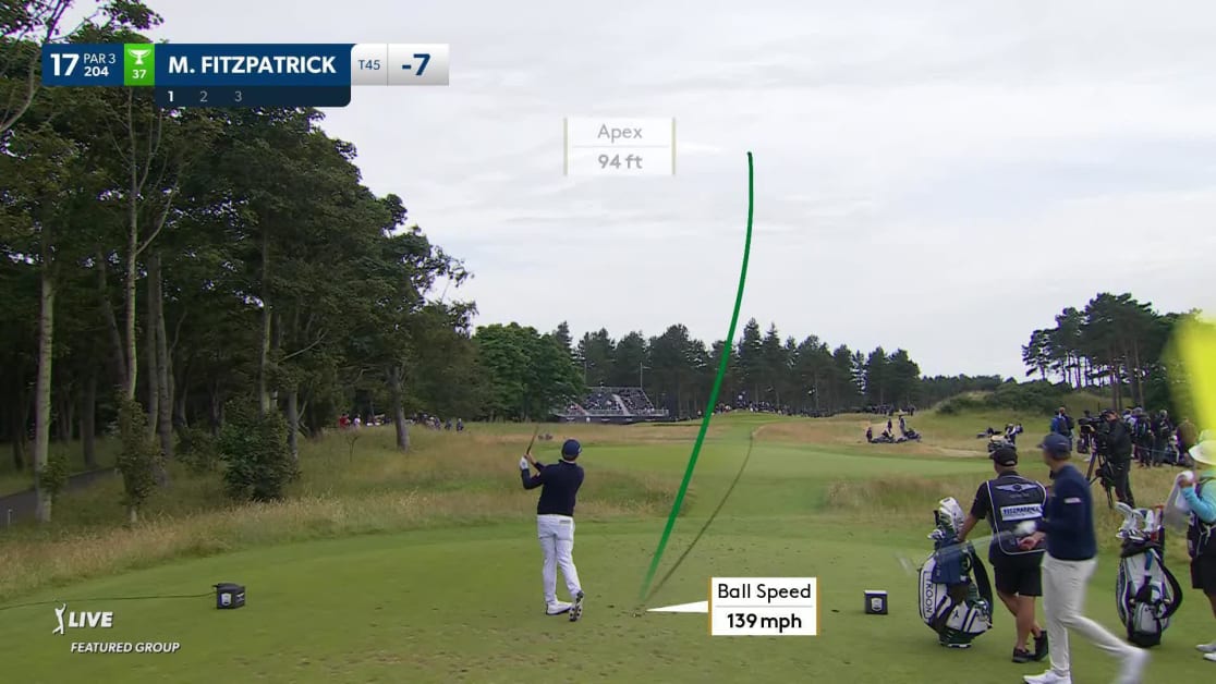 Matt Fitzpatrick eloquently hits tee shot to setup birdie at Genesis ...
