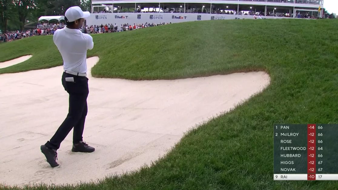 Aaron Rai's bunker play leads to birdie at RBC Canadian