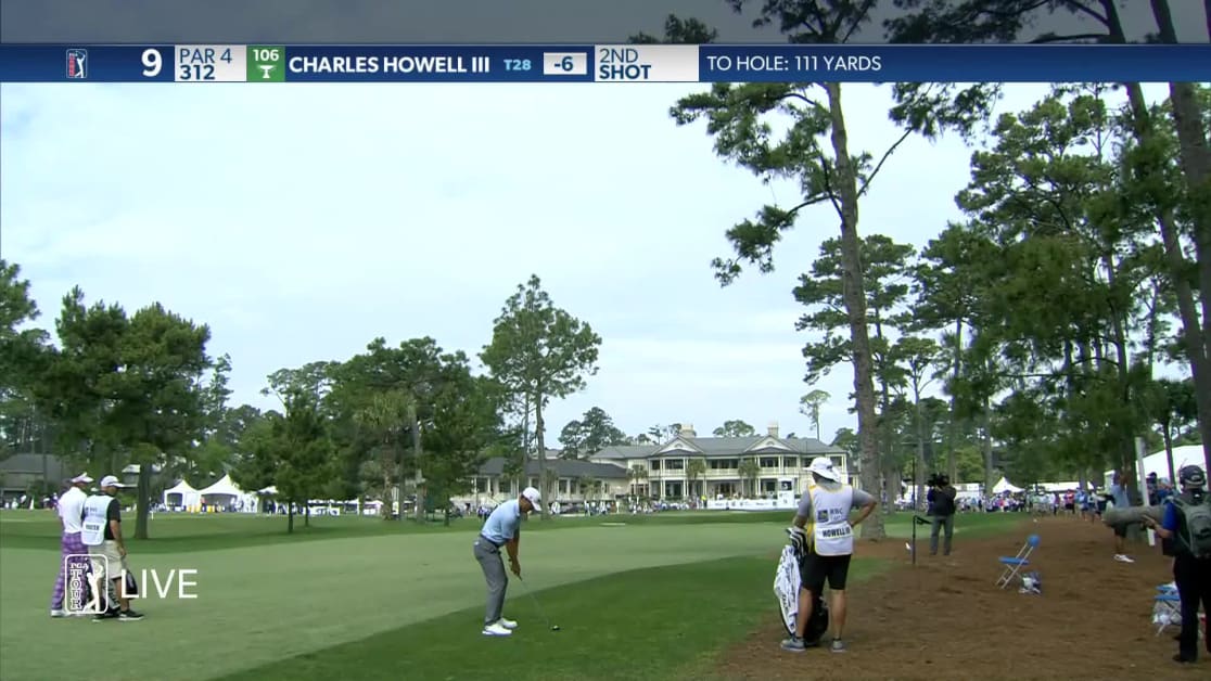 Charles Howell III makes birdie on No. 9 at RBC Heritage