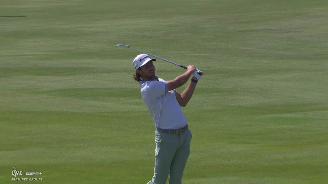 Matthew Anderson makes birdie on No. 1 at RBC Canadian