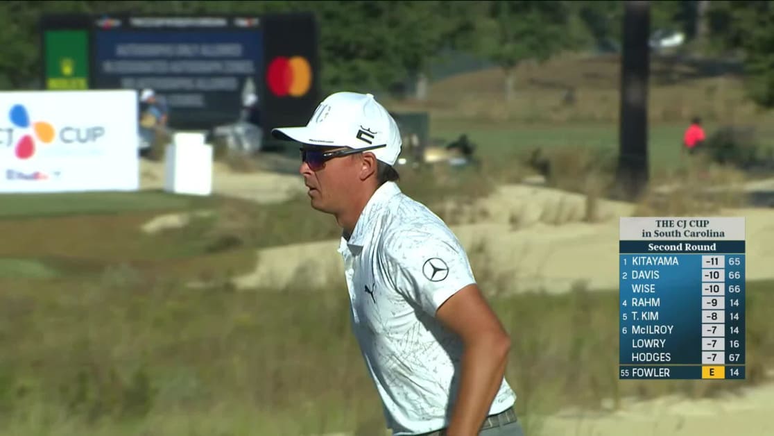 Rickie Fowler lips out hole-in-one at THE CJ CUP