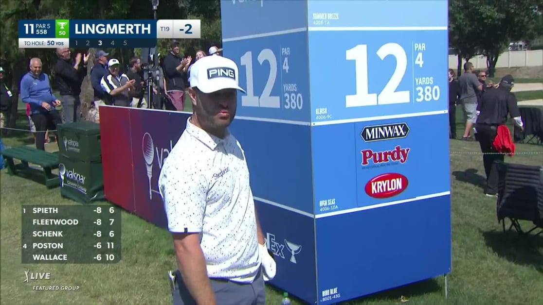 David Lingmerth nearly holes out for eagle at Valspar
