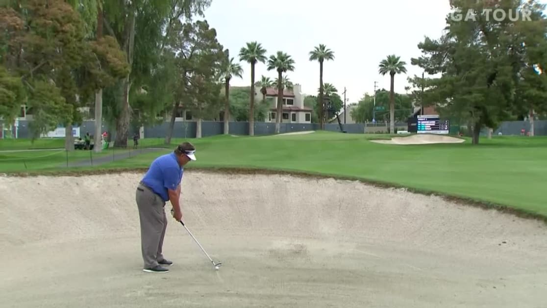 Tim Herron's impressive approach leads to birdie at Schwab Cup Championship