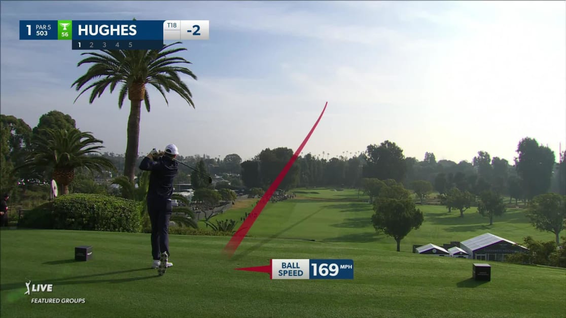 Mackenzie Hughes makes eagle on No. 1 at Genesis