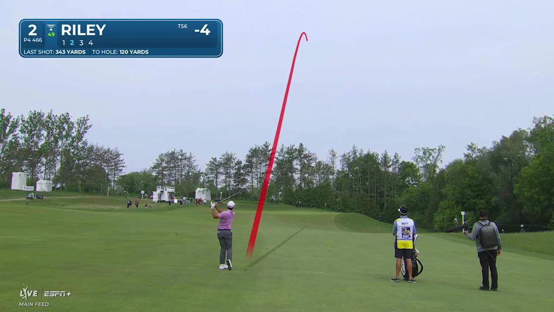 Davis Riley makes birdie on No. 2 at RBC Canadian