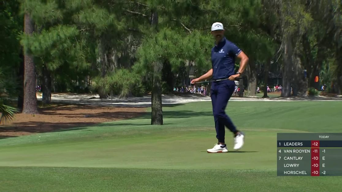 Erik van Rooyen makes birdie on No. 3 at RBC Heritage