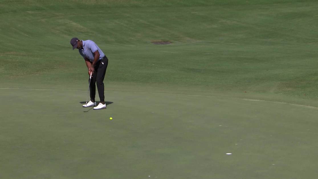 Timothy O'Neal makes birdie on No. 17 at Regions Tradition