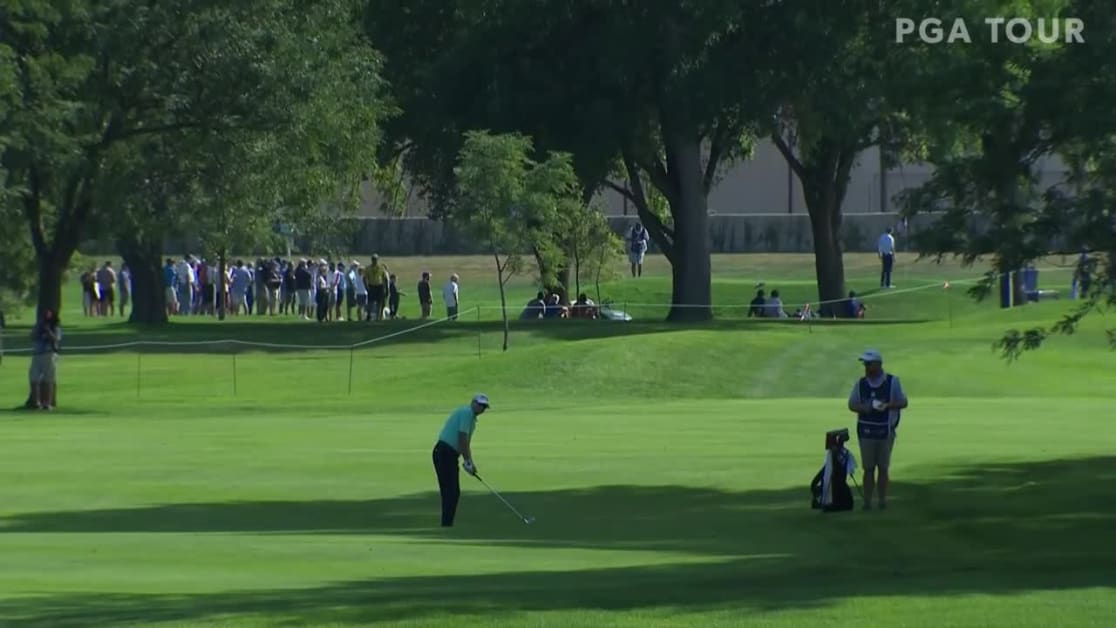 Steve Flesch's great approach sets up short eagle at Sanford International