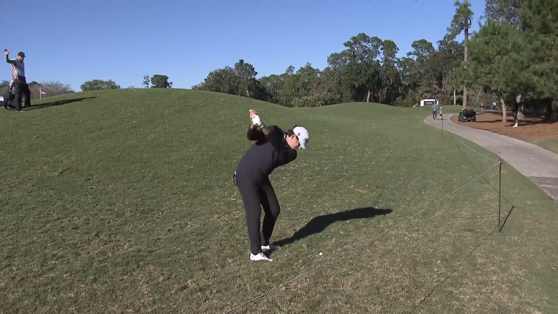 Trace Crowe makes tough up-and-down for birdie at PGA TOUR Q-School