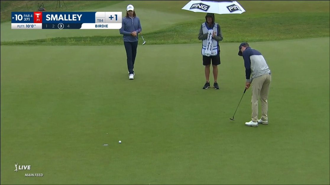 Alex Smalley makes 10-footer for birdie at RBC Canadian Alex Smalley makes 10-footer for birdie at RBC Canadian