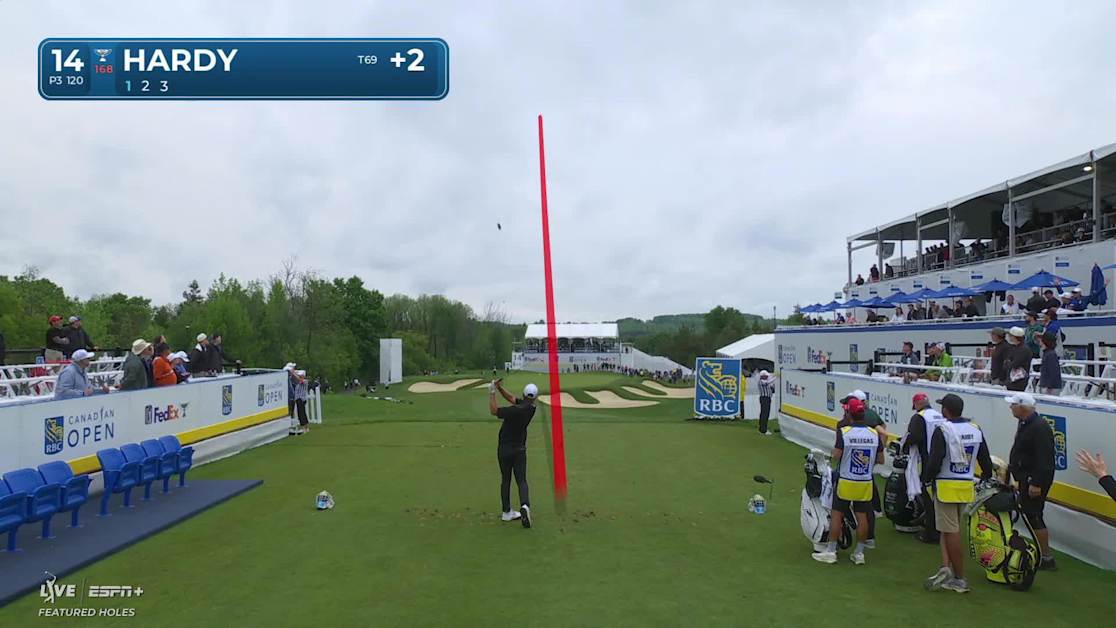 Nick Hardy makes birdie on No. 14 at RBC Canadian