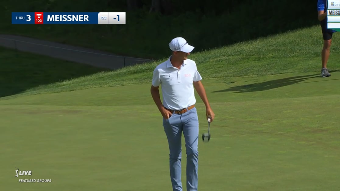 Mac Meissner makes bounce-back birdie on No. 3 at RBC Canadian